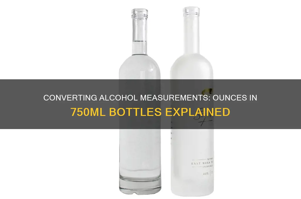 Converting Alcohol Measurements: Ounces In 750Ml Bottles Explained ...