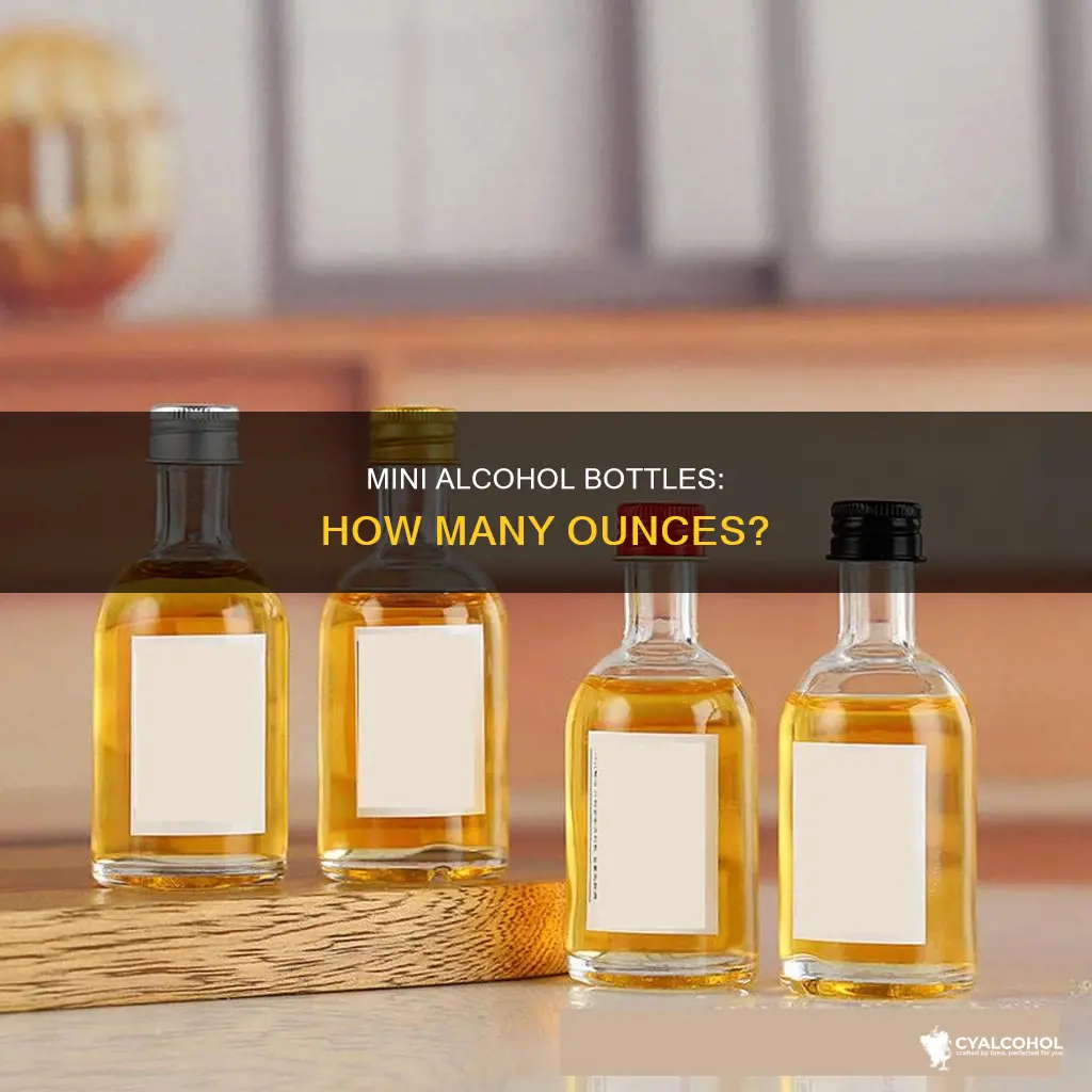 Mini Alcohol Bottles: How Many Ounces? | CyAlcohol