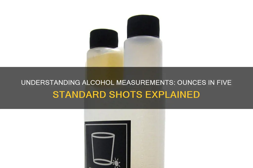 Understanding Alcohol Measurements: Ounces In Five Standard Shots ...