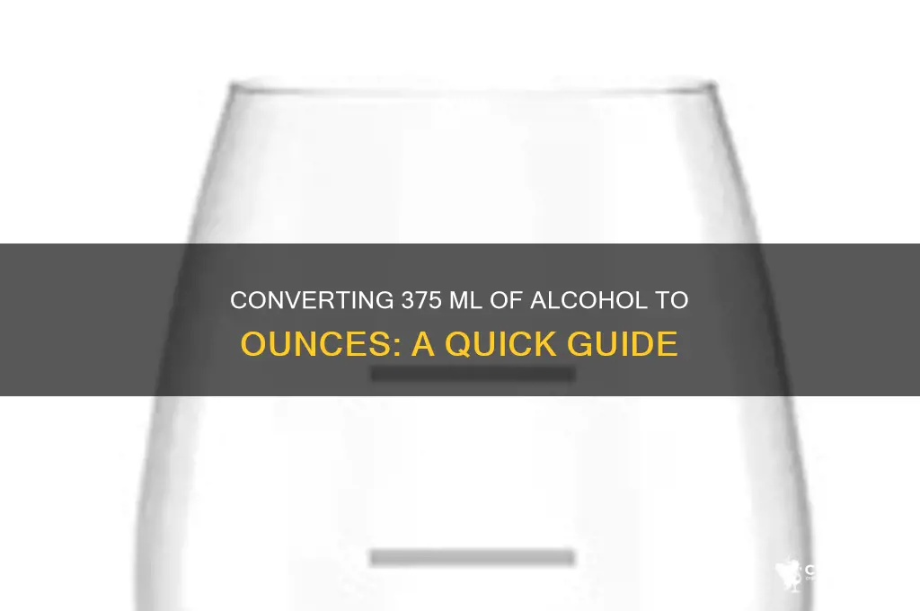 Converting 375 Ml Of Alcohol To Ounces: A Quick Guide | CyAlcohol
