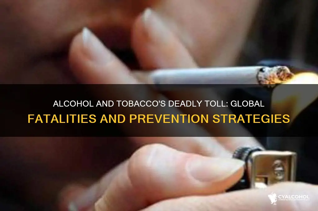 Alcohol And Tobacco's Deadly Toll: Global Fatalities And Prevention ...