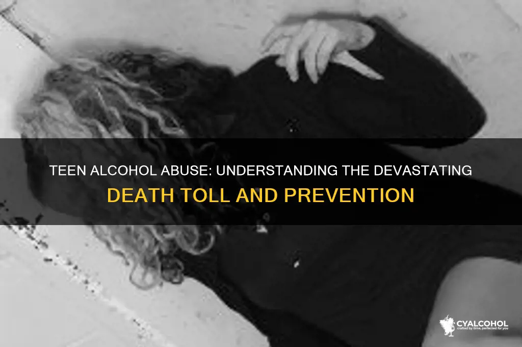 Teen Alcohol Abuse: Understanding The Devastating Death Toll And ...