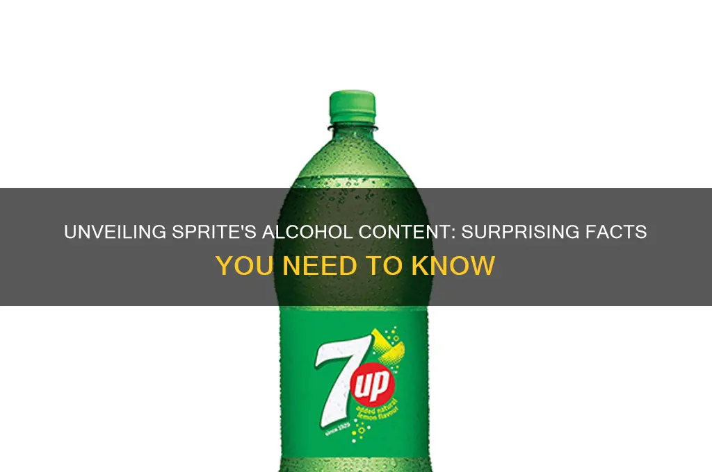 Unveiling Sprite's Alcohol Content: Surprising Facts You Need To Know ...