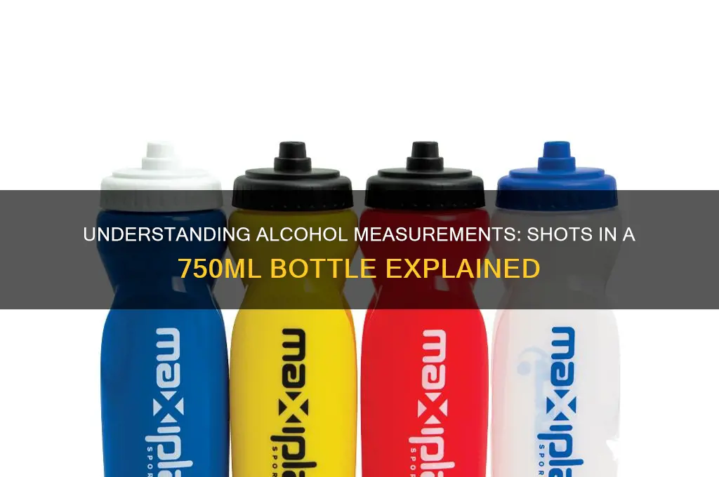 Understanding Alcohol Measurements Shots In A 750Ml Bottle Explained
