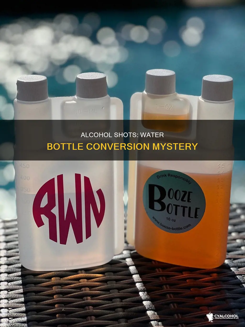 Alcohol Shots: Water Bottle Conversion Mystery | CyAlcohol
