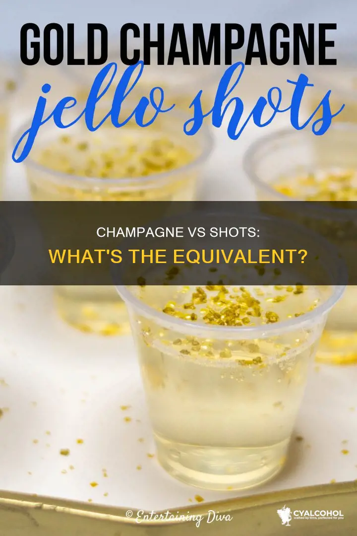 Champagne Vs Shots: What's The Equivalent? | CyAlcohol