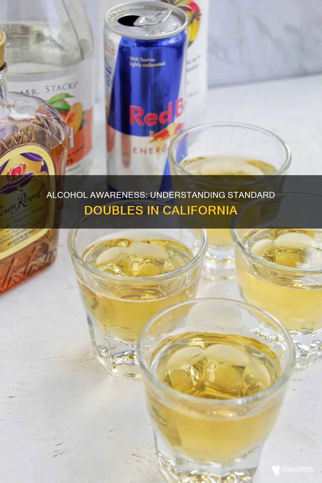 Alcohol Awareness: Understanding Standard Doubles In California | CyAlcohol