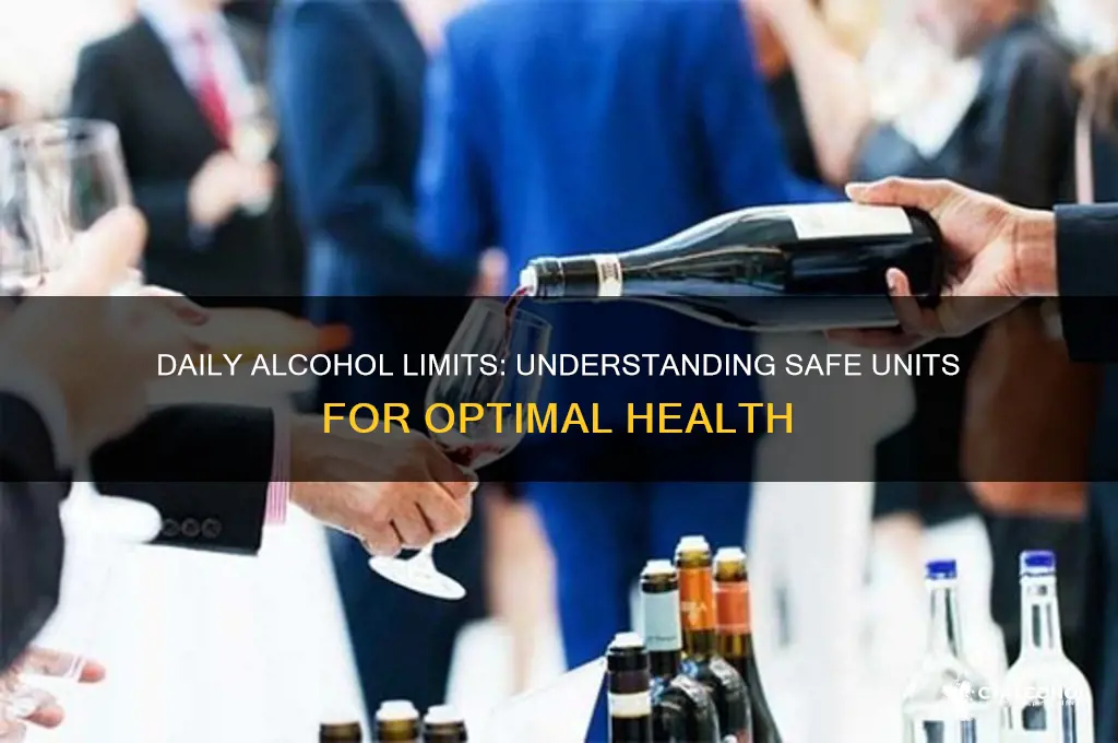 Daily Alcohol Limits: Understanding Safe Units For Optimal Health ...