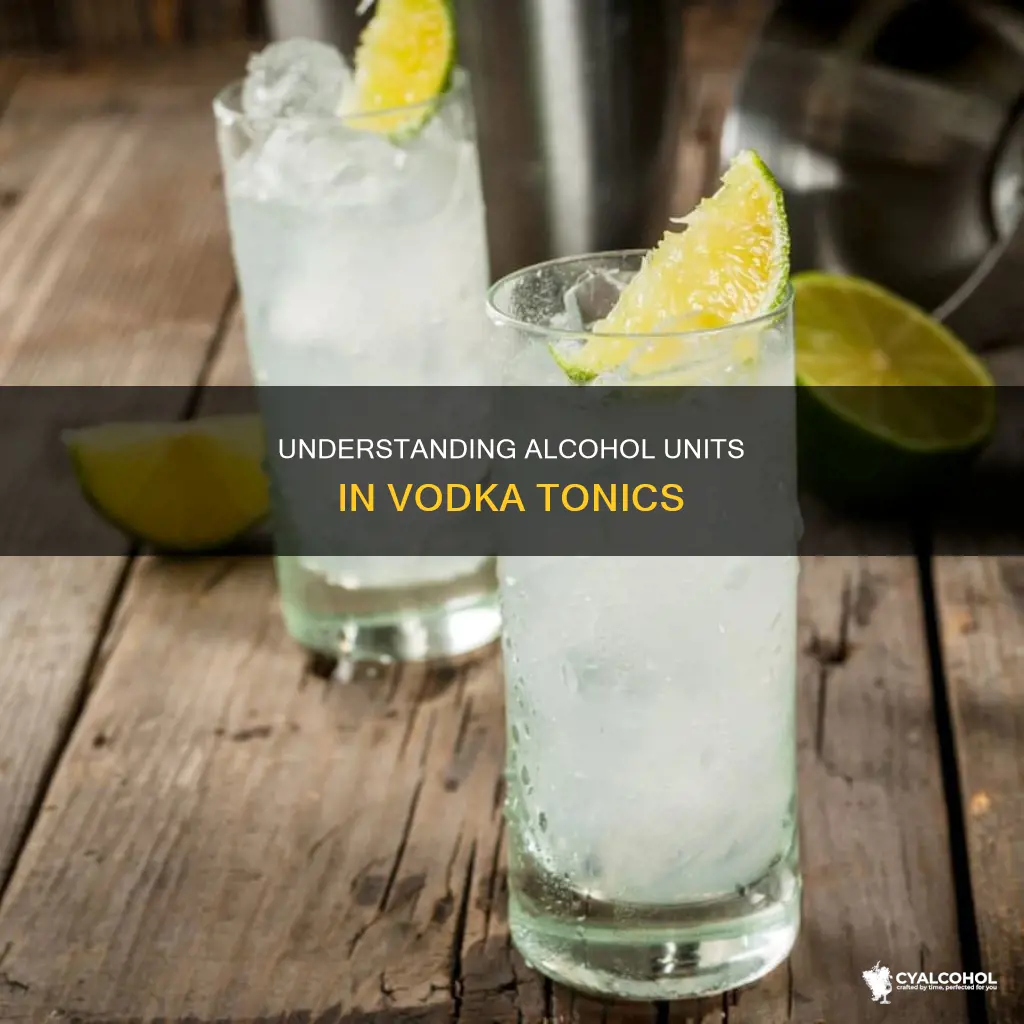Understanding Alcohol Units In Vodka Tonics | CyAlcohol