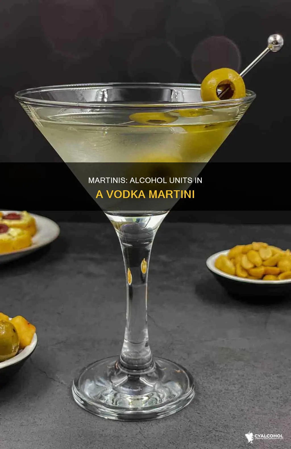 Martinis: Alcohol Units In A Vodka Martini | CyAlcohol