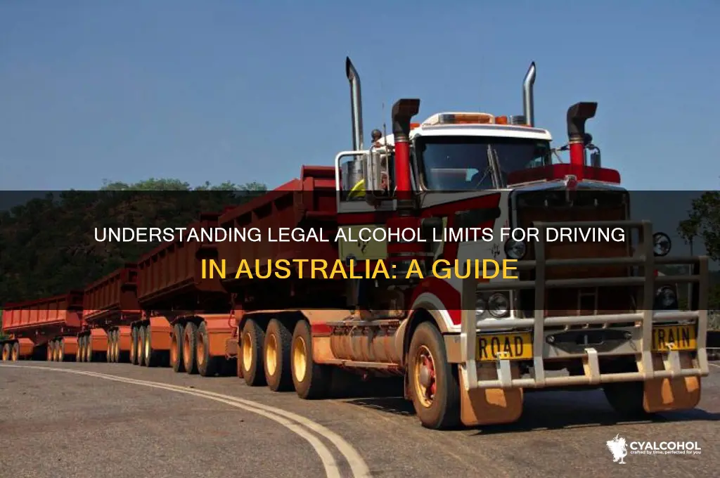 Understanding Legal Alcohol Limits For Driving In Australia: A Guide ...