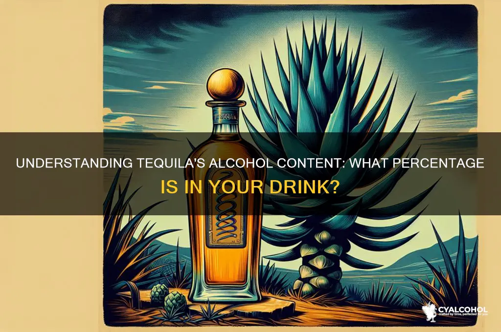 Understanding Tequila's Alcohol Content: What Percentage Is In Your ...