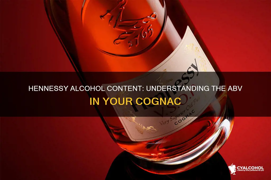 Hennessy Alcohol Content: Understanding The Abv In Your Cognac | CyAlcohol