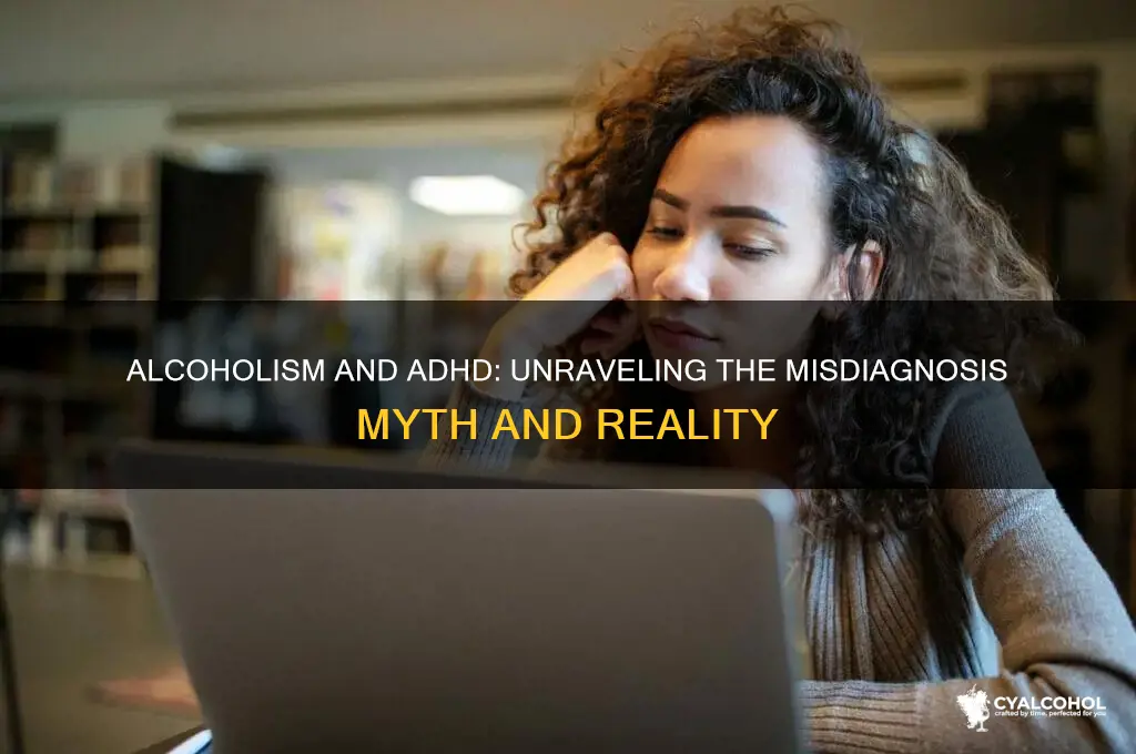 Alcoholism And Adhd: Unraveling The Misdiagnosis Myth And Reality ...