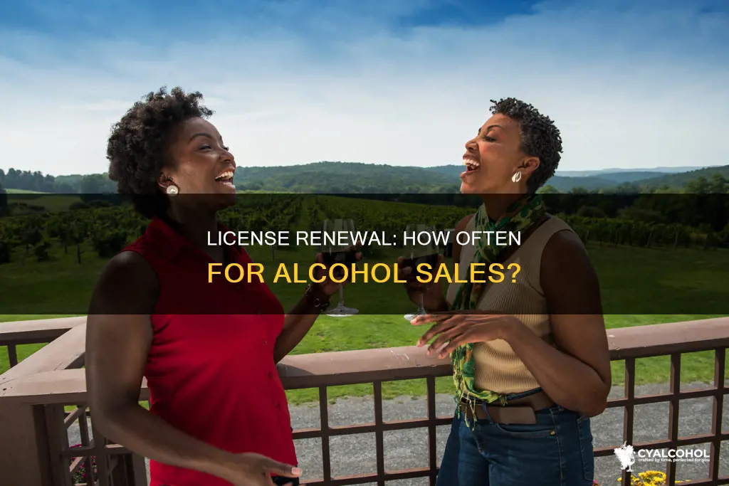 License Renewal: How Often For Alcohol Sales? | CyAlcohol