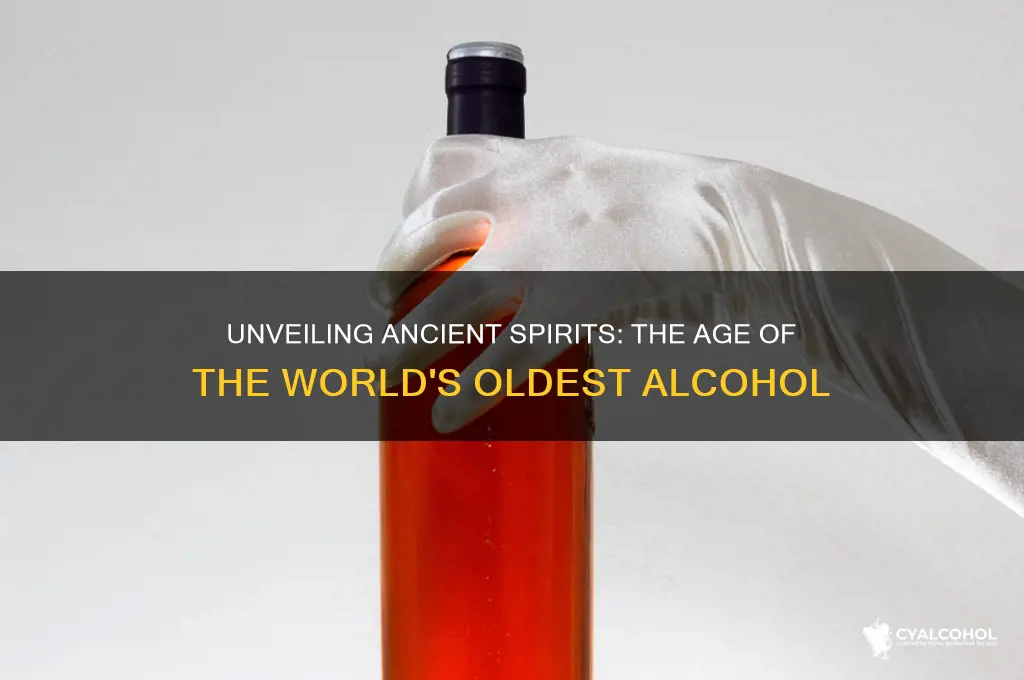 Unveiling Ancient Spirits: The Age Of The World's Oldest Alcohol ...