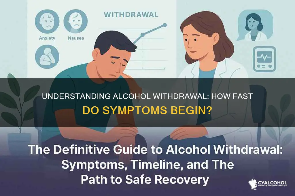 Understanding Alcohol Withdrawal: How Fast Do Symptoms Begin? | CyAlcohol