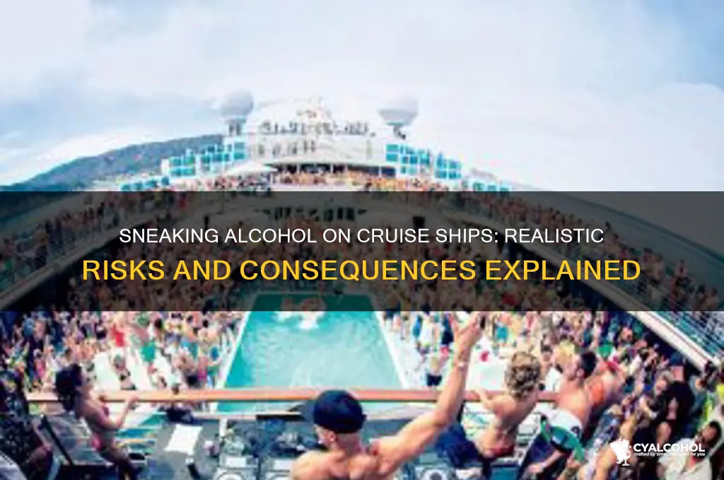 Sneaking Alcohol On Cruise Ships: Realistic Risks And Consequences ...