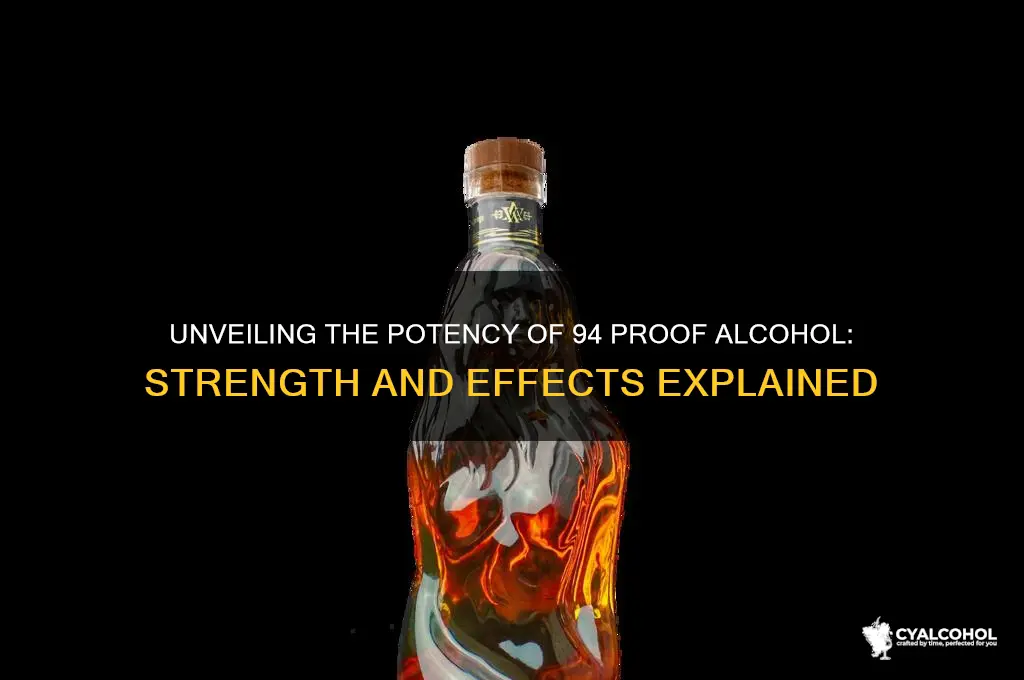 Unveiling The Potency Of 94 Proof Alcohol: Strength And Effects ...