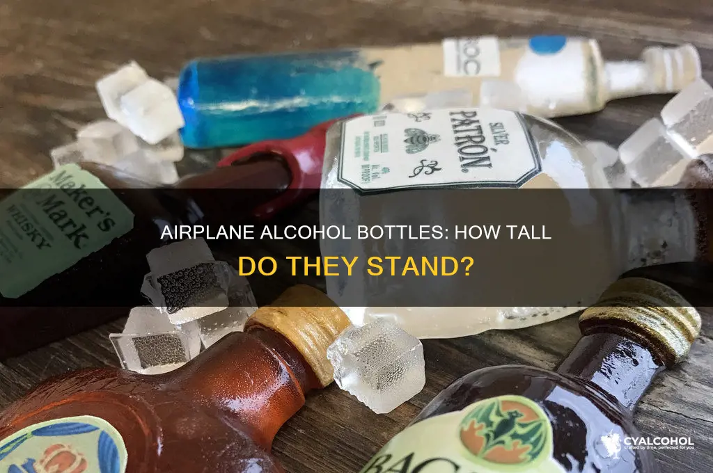 Airplane Alcohol Bottles: How Tall Do They Stand? | CyAlcohol