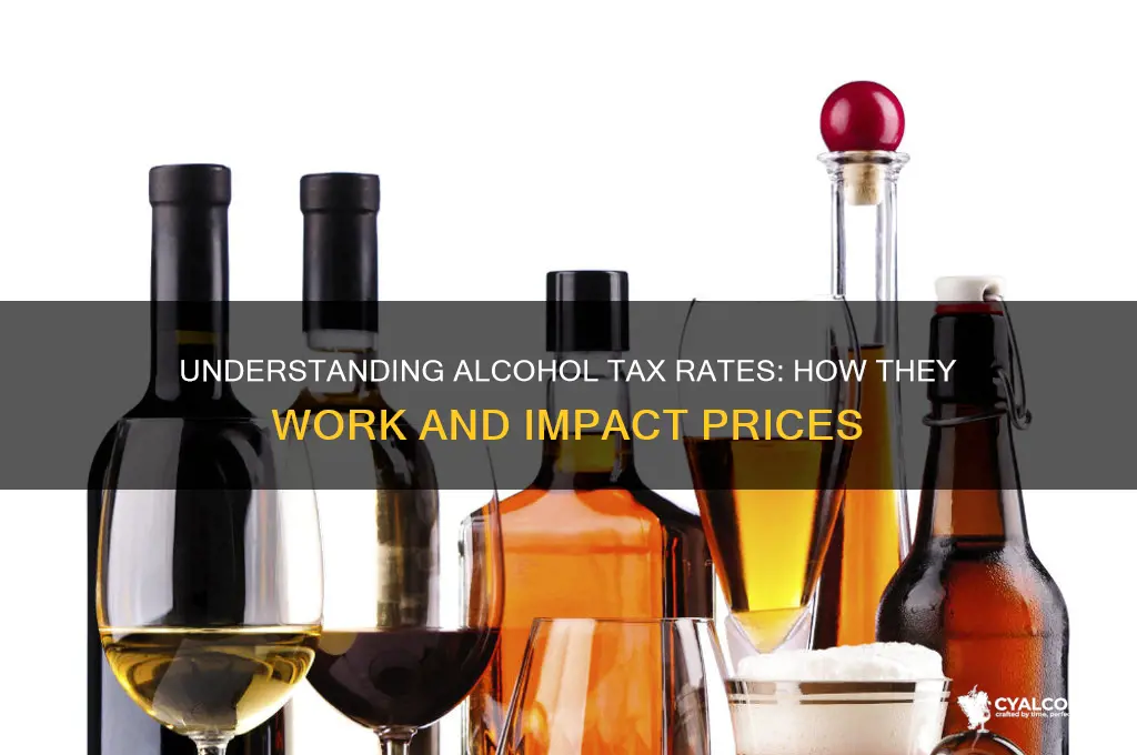 Understanding Alcohol Tax Rates: How They Work And Impact Prices ...