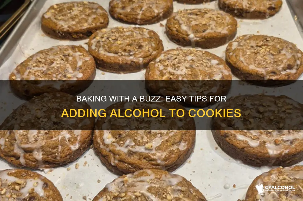 Baking With A Buzz: Easy Tips For Adding Alcohol To Cookies | CyAlcohol