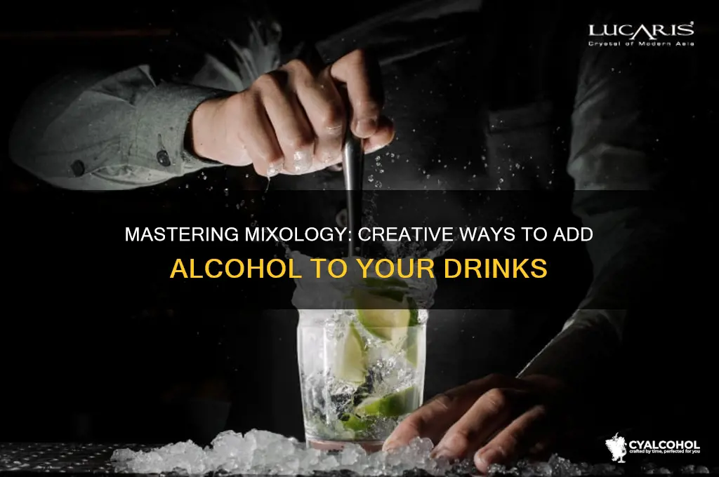 Mastering Mixology: Creative Ways To Add Alcohol To Your Drinks | CyAlcohol