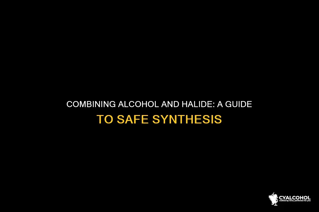 Combining Alcohol And Halide: A Guide To Safe Synthesis | CyAlcohol
