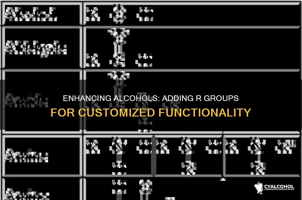Enhancing Alcohols: Adding R Groups For Customized Functionality ...