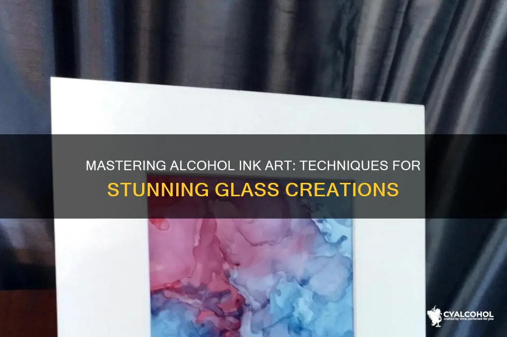 Mastering Alcohol Ink Art: Techniques For Stunning Glass Creations ...