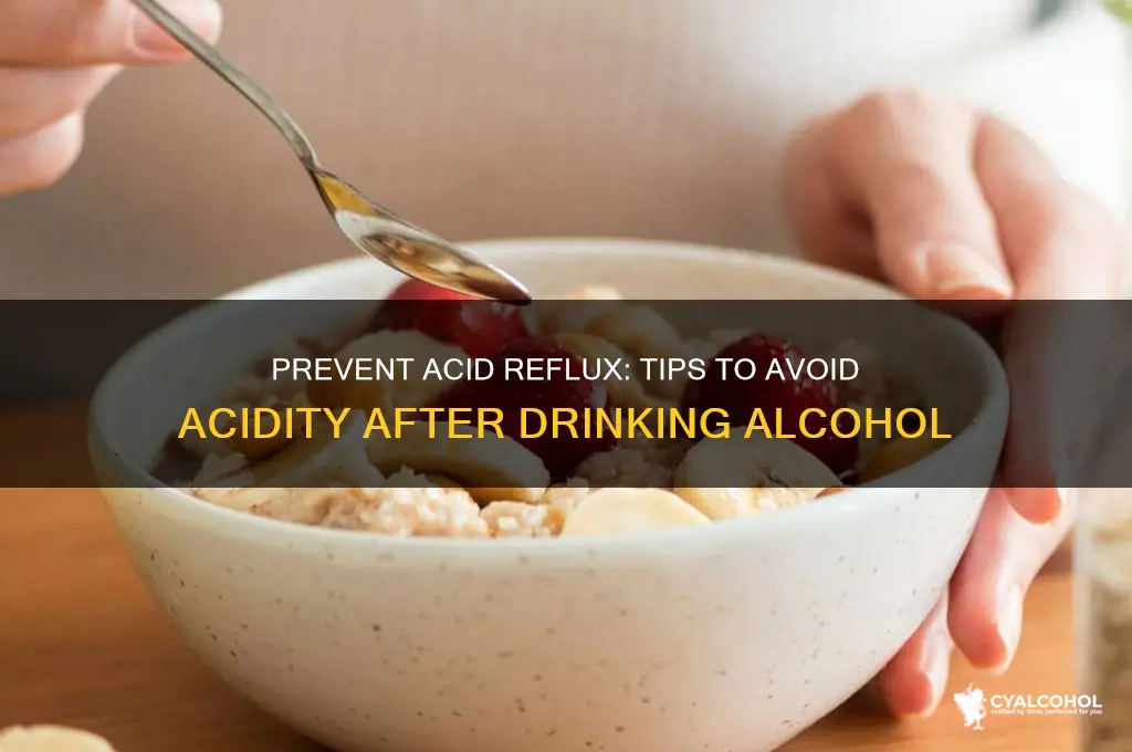 Prevent Acid Reflux: Tips To Avoid Acidity After Drinking Alcohol ...