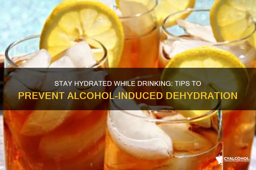 Stay Hydrated While Drinking: Tips To Prevent Alcohol-Induced ...