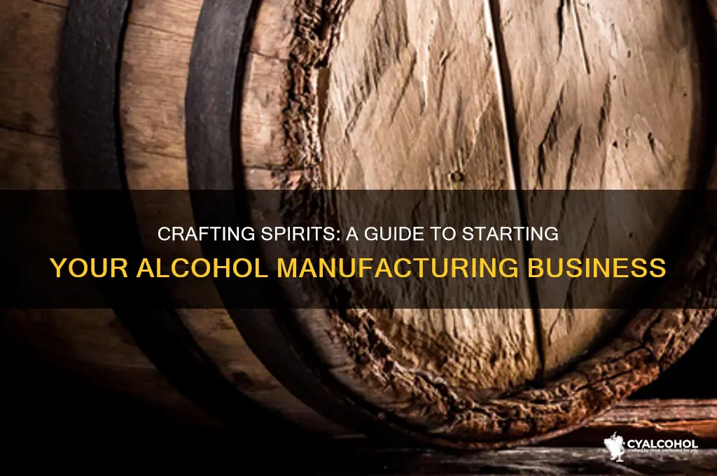 Crafting Spirits: A Guide To Starting Your Alcohol Manufacturing ...