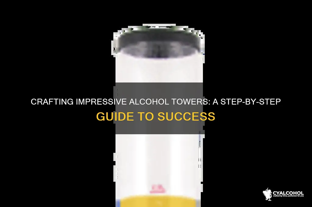 Crafting Impressive Alcohol Towers: A Step-By-Step Guide To Success ...