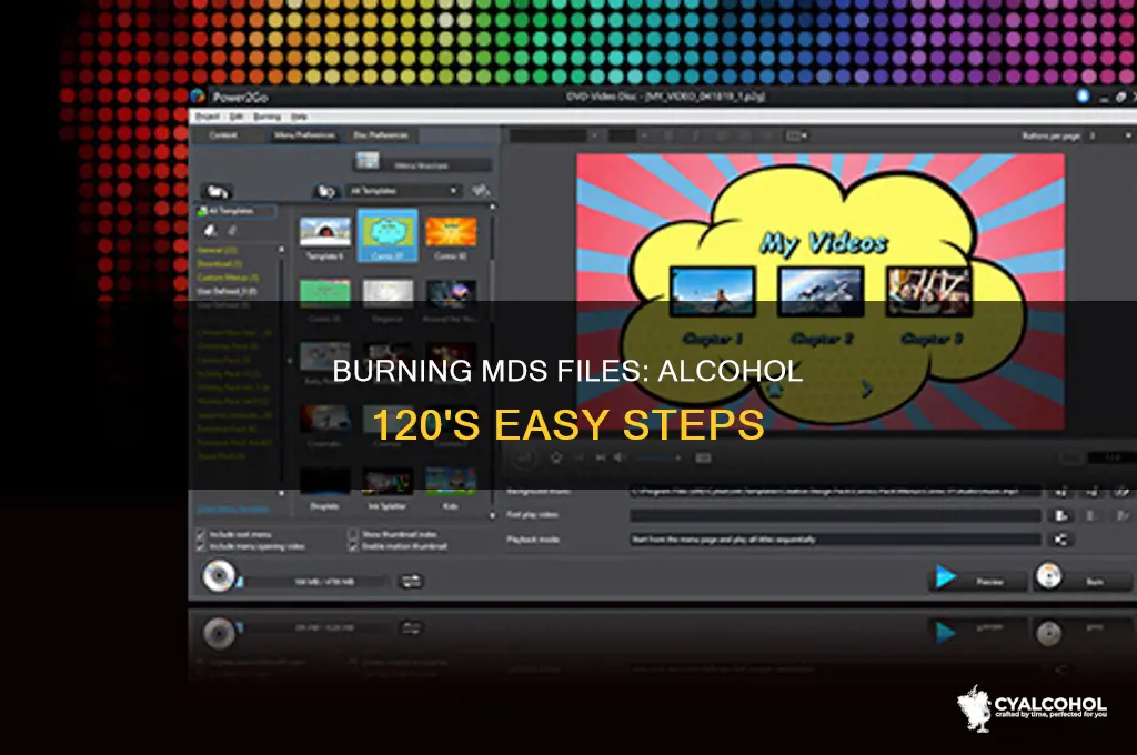 Burning Mds Files: Alcohol 120'S Easy Steps | CyAlcohol