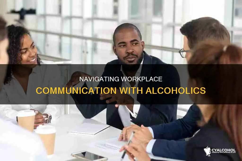 Navigating Workplace Communication With Alcoholics | CyAlcohol
