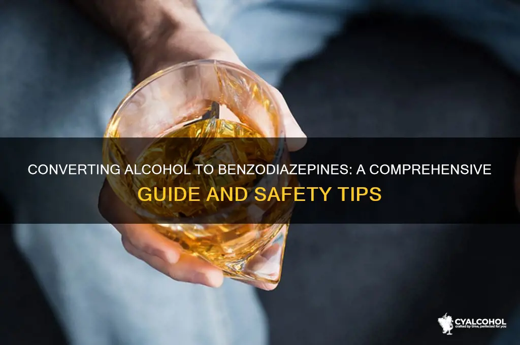 Converting Alcohol To Benzodiazepines: A Comprehensive Guide And Safety ...