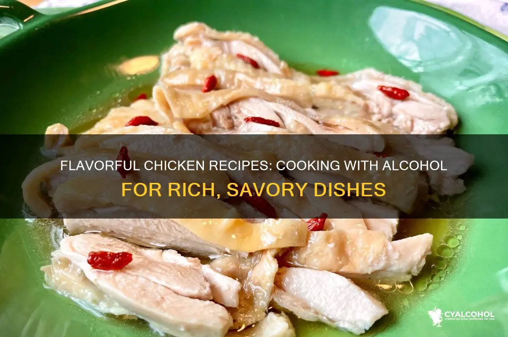 Flavorful Chicken Recipes: Cooking With Alcohol For Rich, Savory Dishes ...