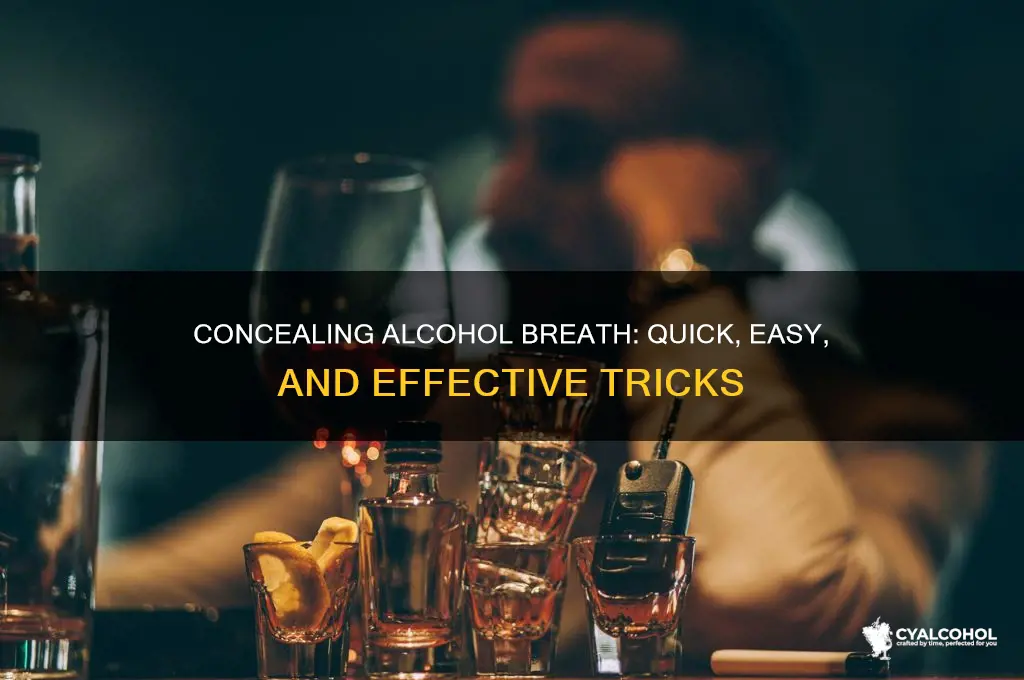 Concealing Alcohol Breath: Quick, Easy, And Effective Tricks | CyAlcohol