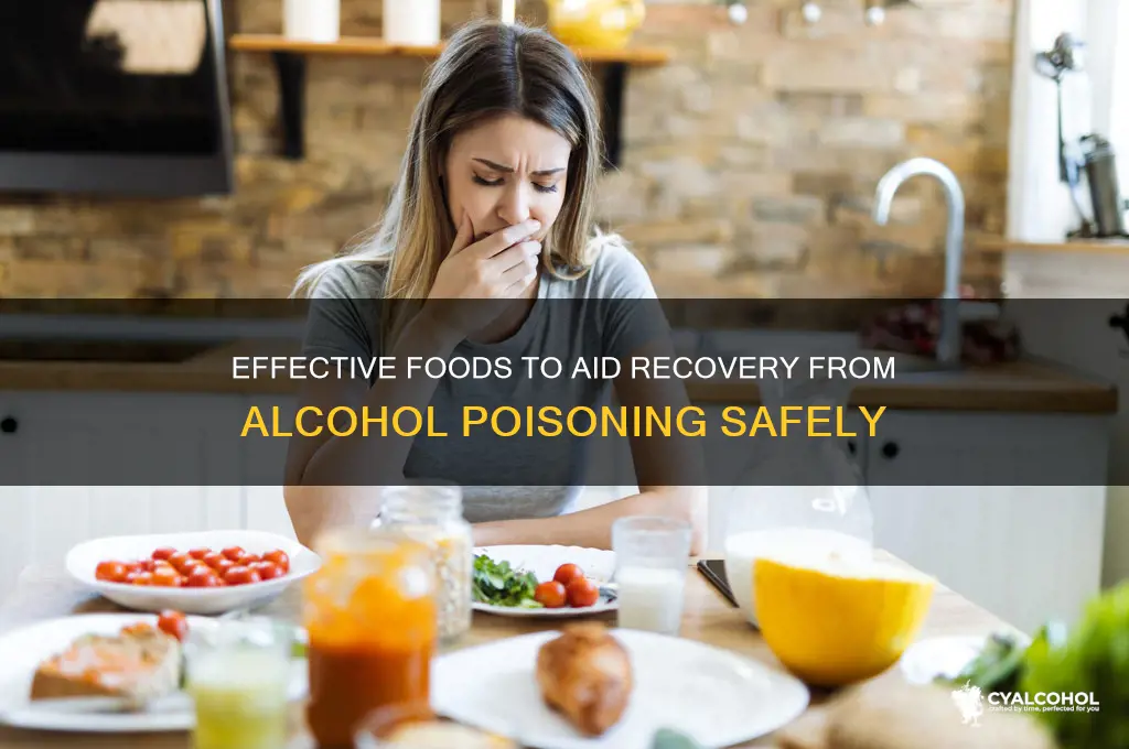 Effective Foods To Aid Recovery From Alcohol Poisoning Safely | CyAlcohol