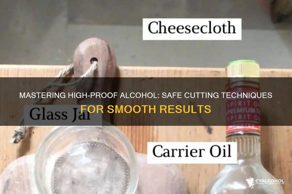 Mastering High-Proof Alcohol: Safe Cutting Techniques For Smooth ...