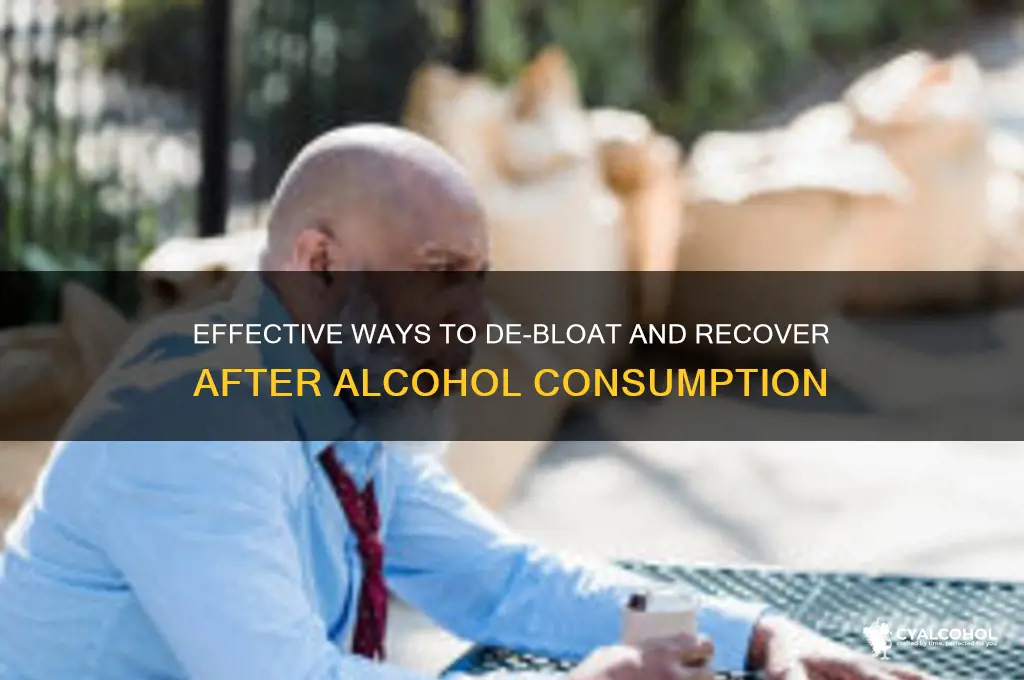 Effective Ways To De-Bloat And Recover After Alcohol Consumption ...