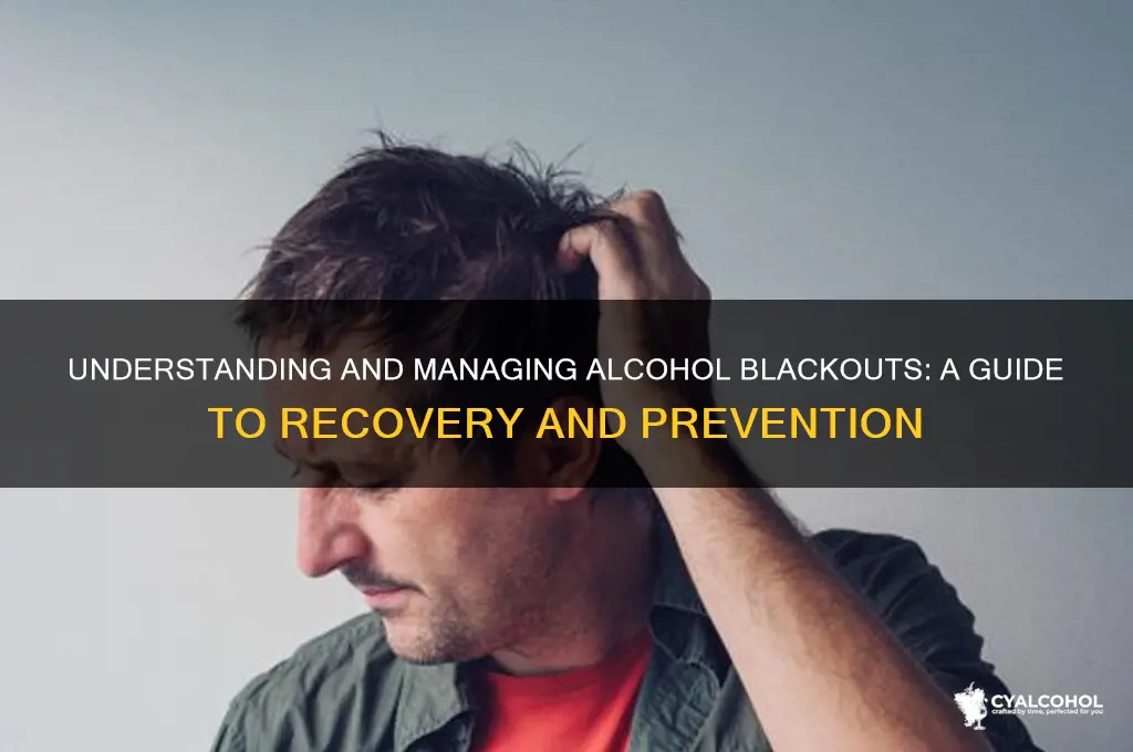 Understanding And Managing Alcohol Blackouts: A Guide To Recovery And ...