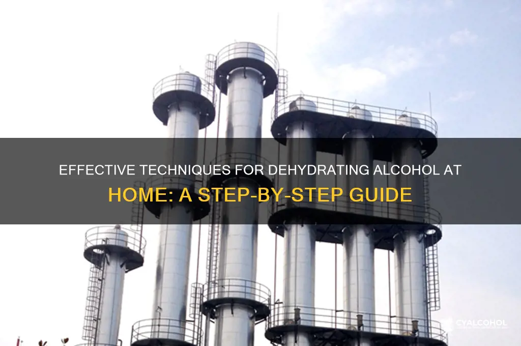 Effective Techniques For Dehydrating Alcohol At Home: A Step-By-Step ...