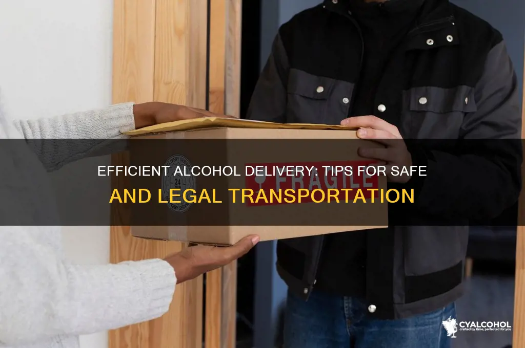 Efficient Alcohol Delivery: Tips For Safe And Legal Transportation ...