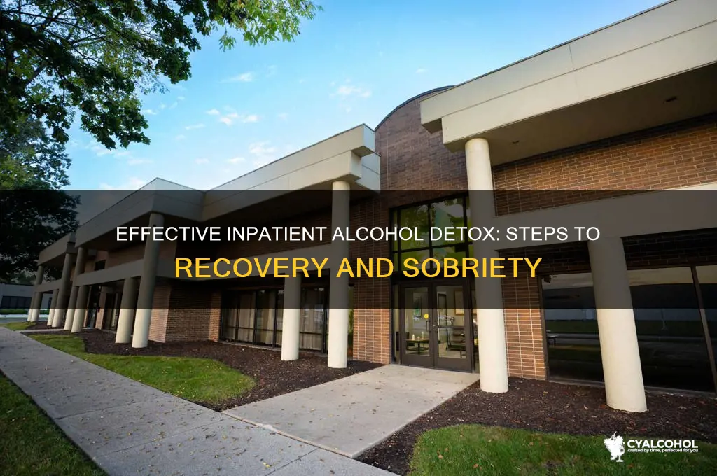Effective Inpatient Alcohol Detox: Steps To Recovery And Sobriety ...