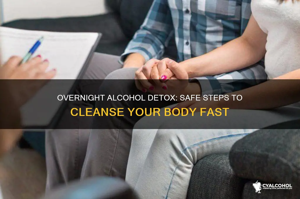 Overnight Alcohol Detox: Safe Steps To Cleanse Your Body Fast | CyAlcohol