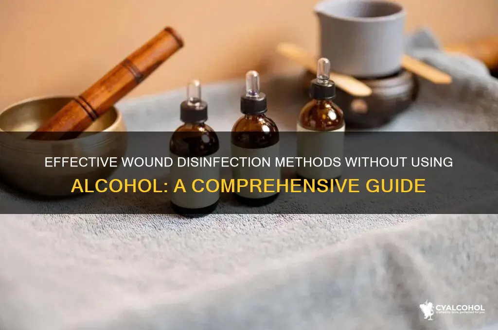Effective Wound Disinfection Methods Without Using Alcohol: A ...