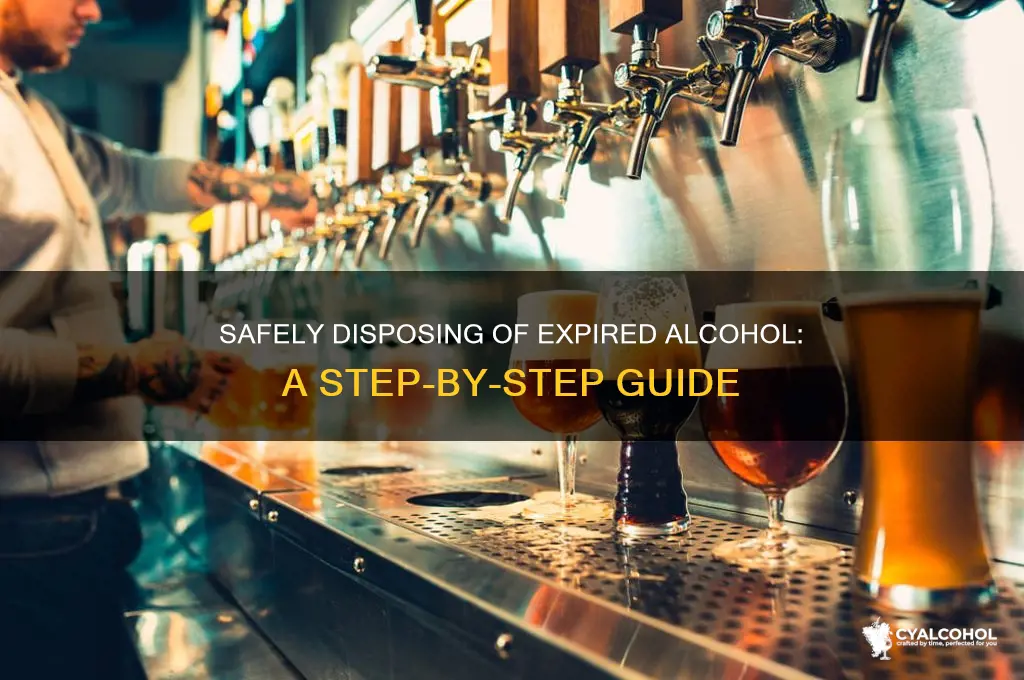 Safely Disposing Of Expired Alcohol: A Step-By-Step Guide | CyAlcohol