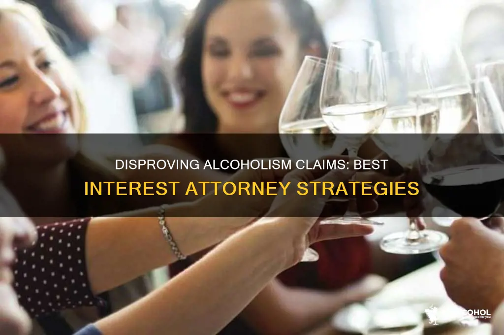 Disproving Alcoholism Claims: Best Interest Attorney Strategies | CyAlcohol